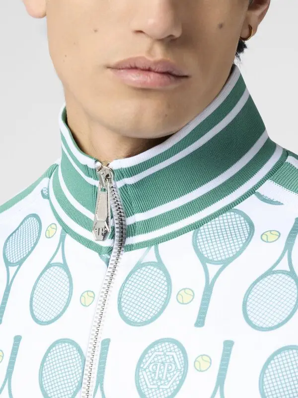 Philipp Plein Tennis Club Printed Sweatshirt