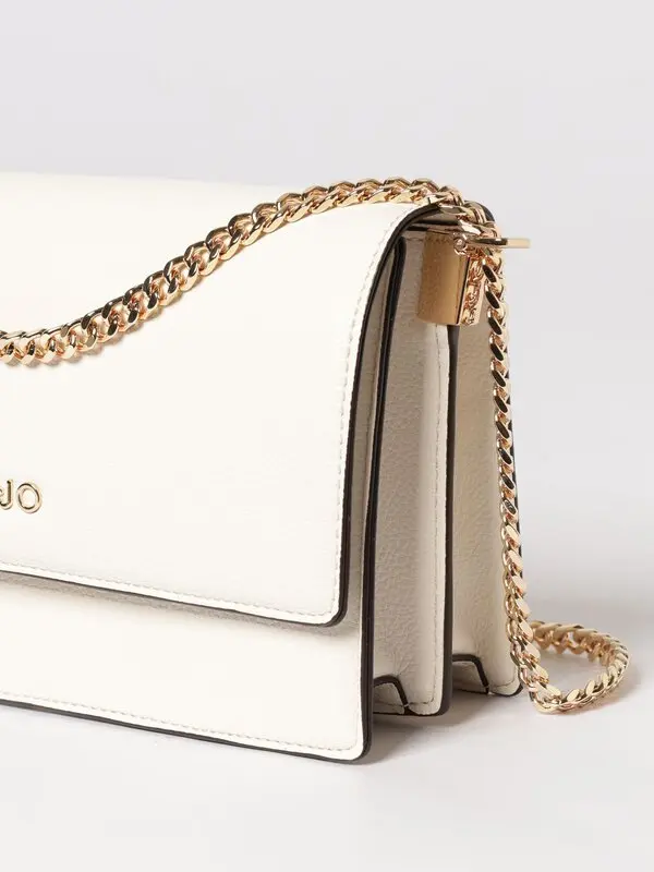 Liu Jo Grained Faux Leather Bag - Cream