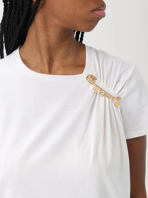 Elisabetta Franchi T-shirt Colour - White