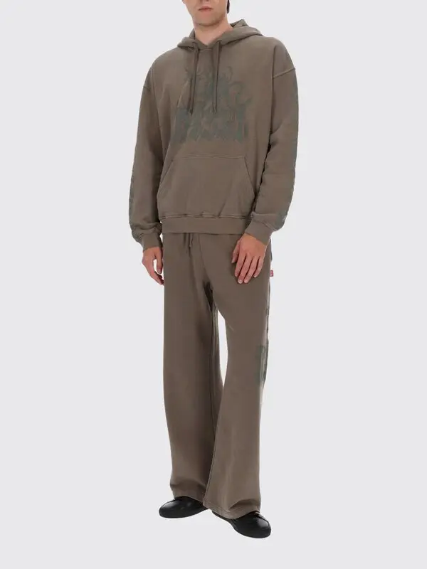 DIESEL® P-gro Jersey Jogging Pants With Logo And Drawstring Waist