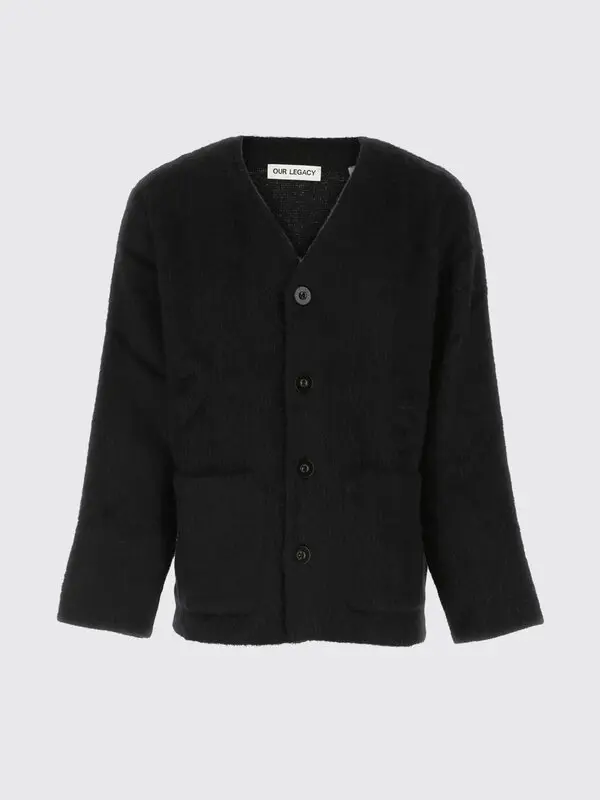 Our Legacy Wool Blend V-neck Cardigan