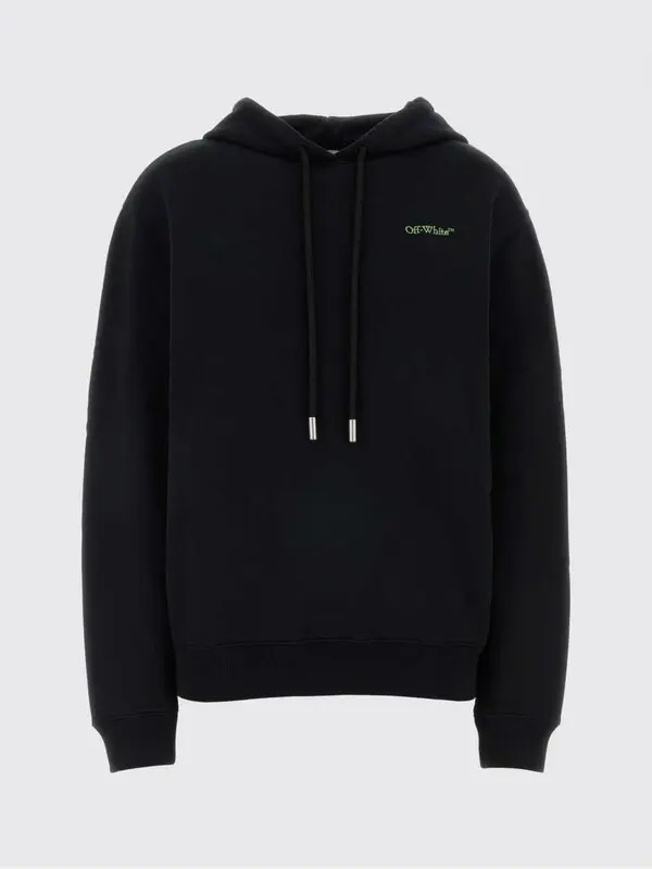 Off-White Cotton Hoodie