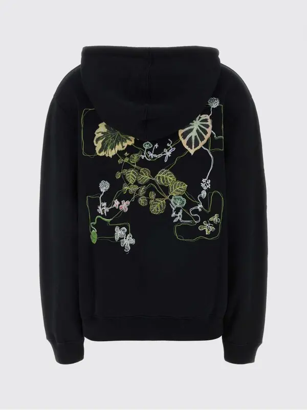Off-White Cotton Hoodie