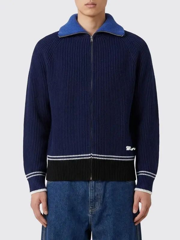 Marni Virgin Wool And Cashmere Cardigan