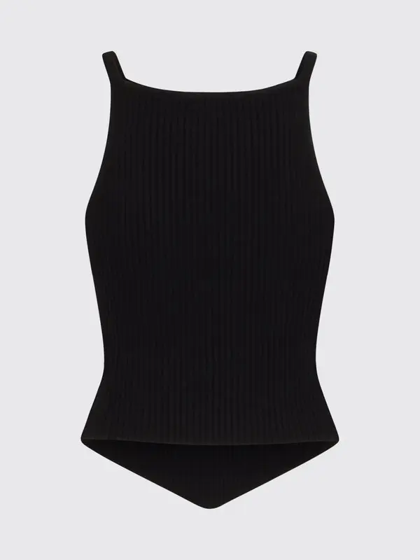 COURREGES Top Colour - Black