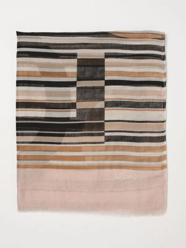 Liu Jo Striped Fabric Scarf - Multicolor