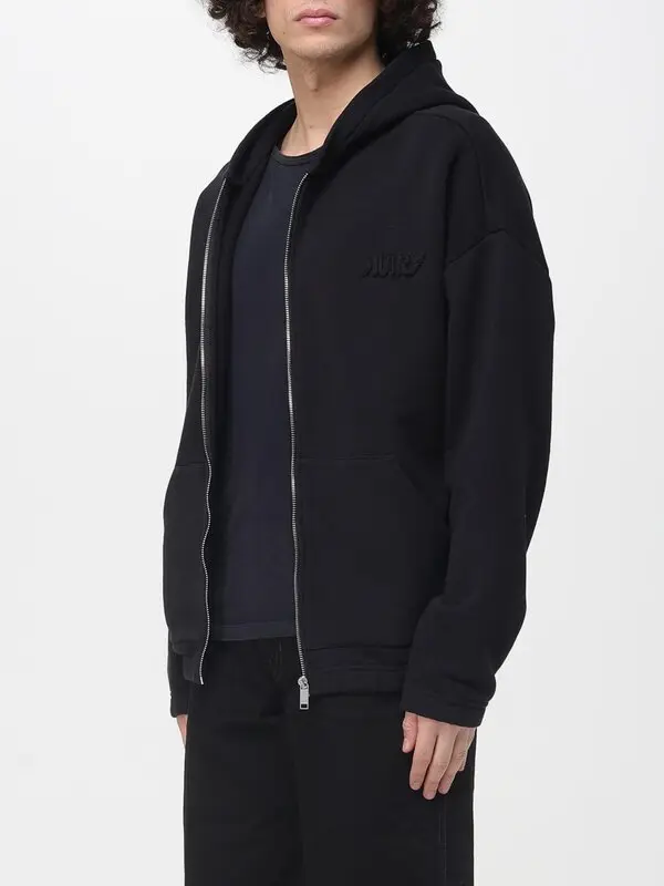 AUTRY Cotton Hoodie With Zip