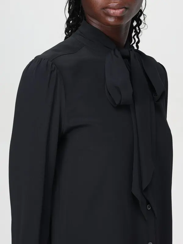 Pinko Shirt With Pussy Bow Detail