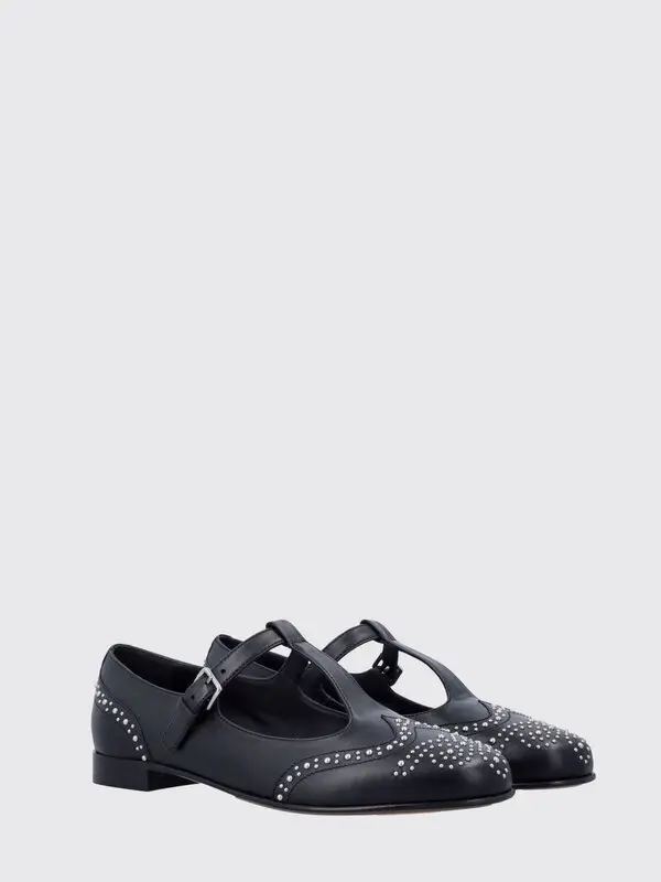 Church's Embellished Mary Jane Flats