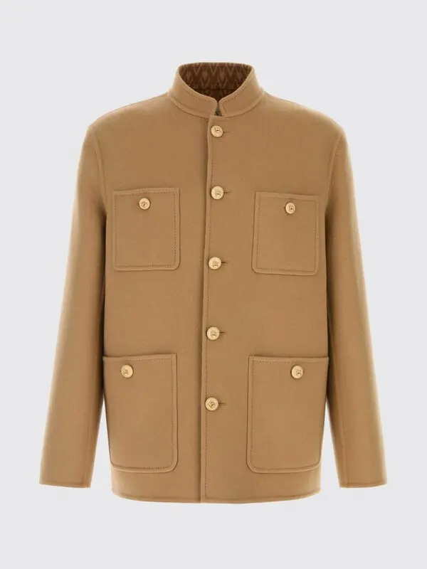 Valentino Garavani Virgin Wool And Silk Coat