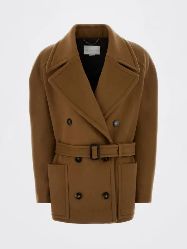 Stella McCartney Double-breasted Wool Coat