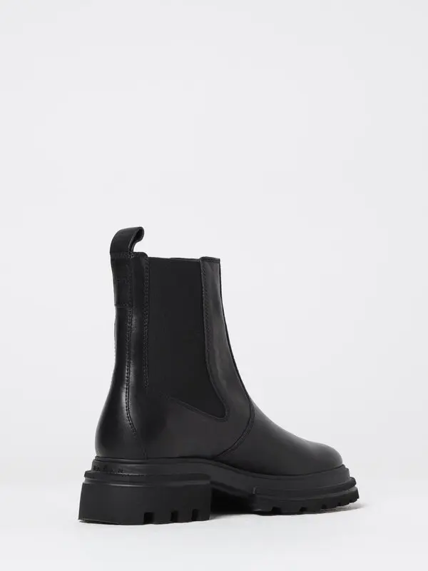 Hogan Leather Chelsea Boots - Black