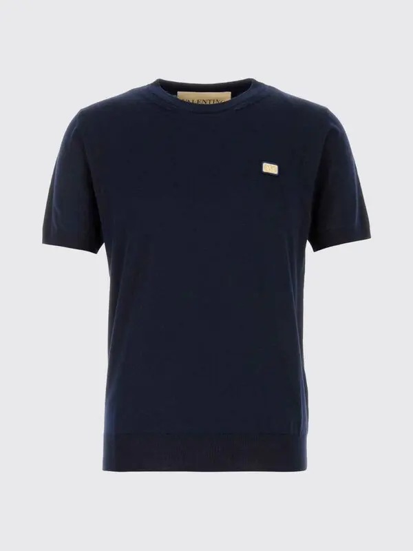 Valentino Garavani Virgin Wool Knit Sweater With Logo