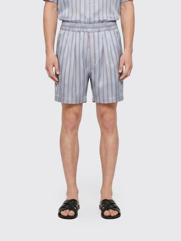 TOM FORD Striped Silk Shorts