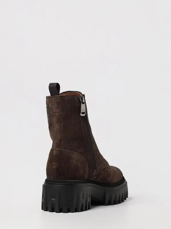 Hogan Lace-up Combat Boots