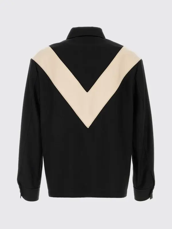 Valentino Garavani Vlogo Wool Blend Short Coat