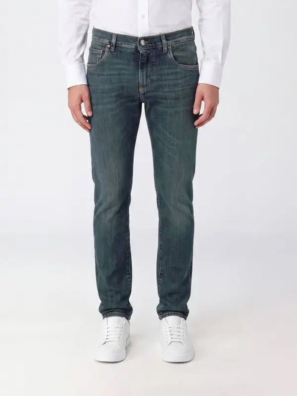 Dolce & Gabbana Slim Fit Stretch Denim Jeans - Blue