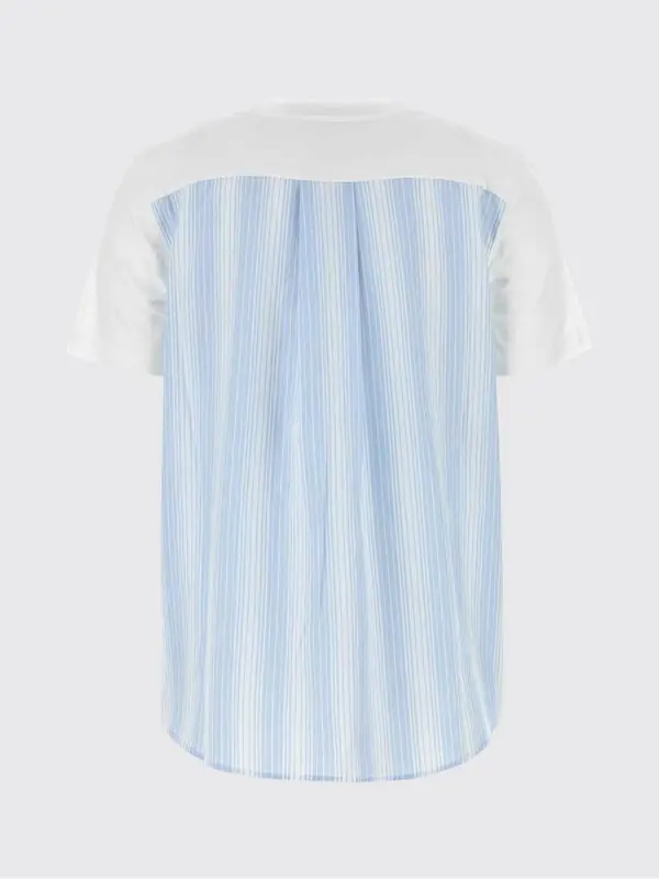 Marni Cotton T-shirts With Striped Panel