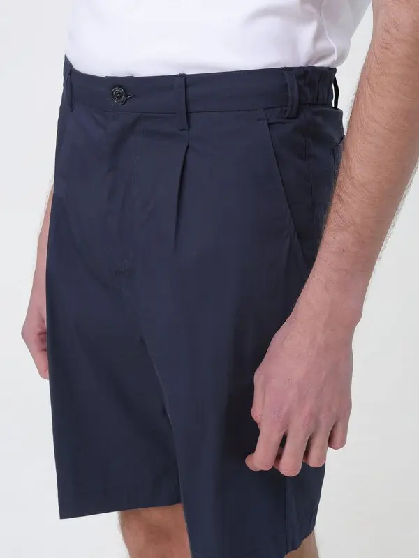 BROOKSFIELD Tailored Pleated Shorts - Blue