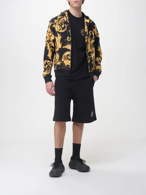 Versace Hoodie With Baroque Print