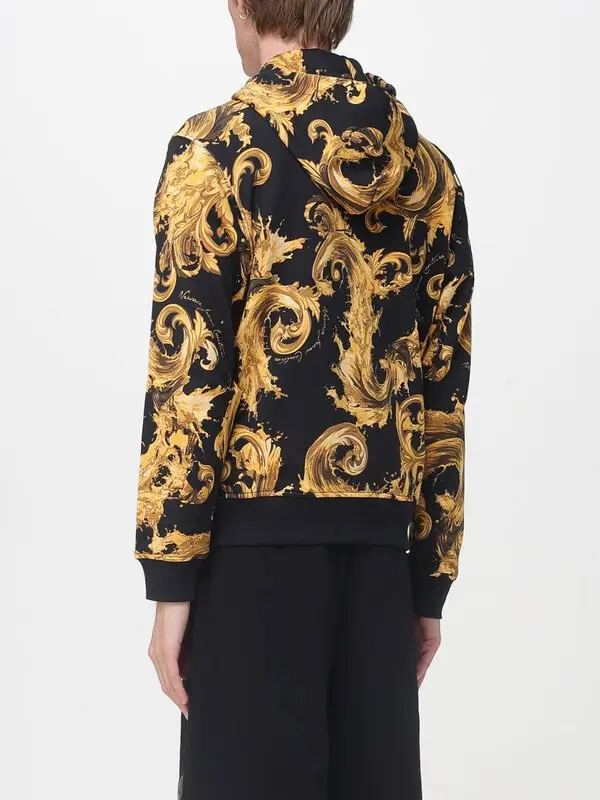 Versace Hoodie With Baroque Print