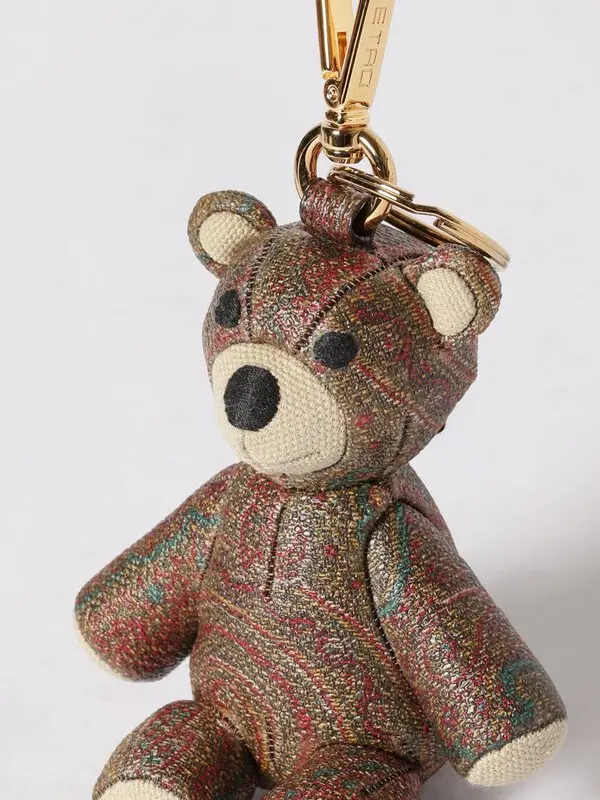 Etro Teddy Bear Keychain