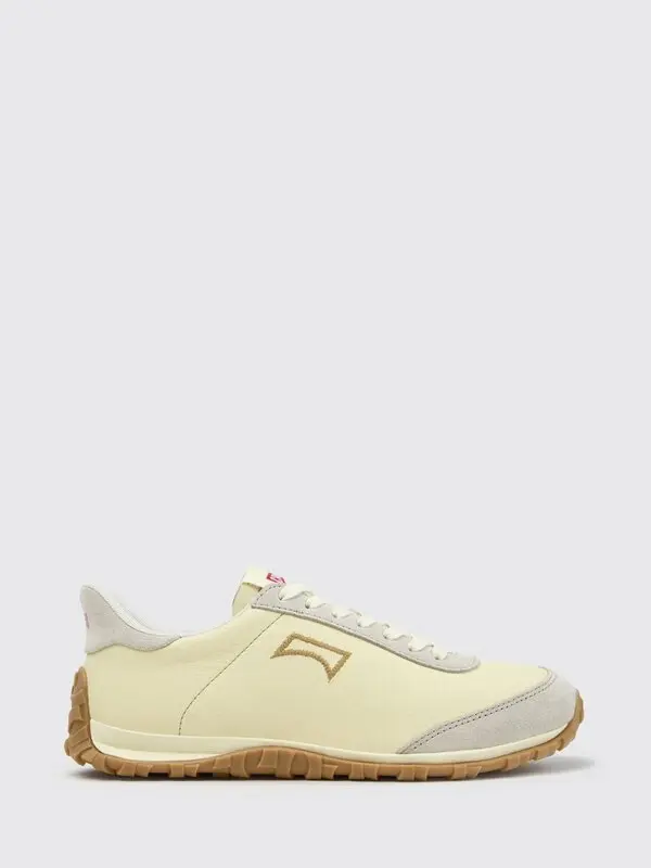 Camper Two-tone Drift Walk Leather And Suede Sneakers With Vibram Sole