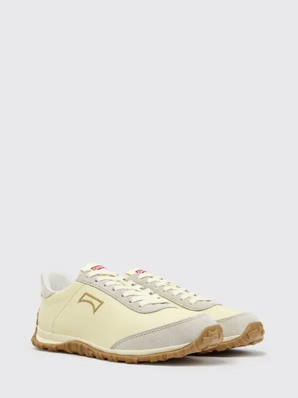 Camper Two-tone Drift Walk Leather And Suede Sneakers With Vibram Sole