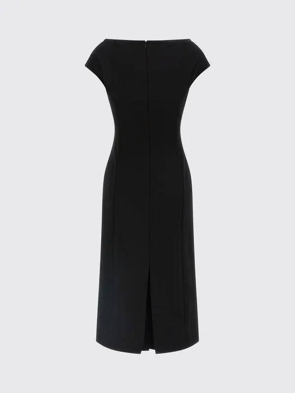 Ermanno Scervino Draped Off-shoulder Midi Dress