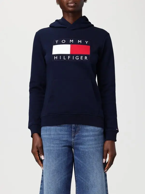 Tommy Hilfiger Cotton Hoodie With Logo
