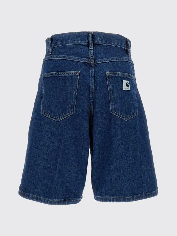 Carhartt Work In Progress Cotton Denim Shorts