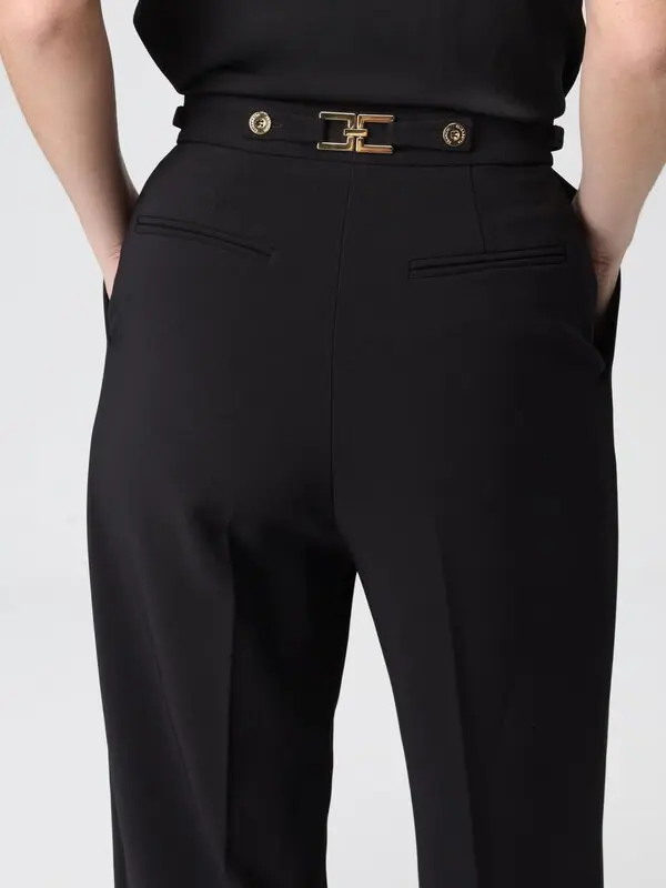 Elisabetta Franchi Tailored Wide-leg Trousers