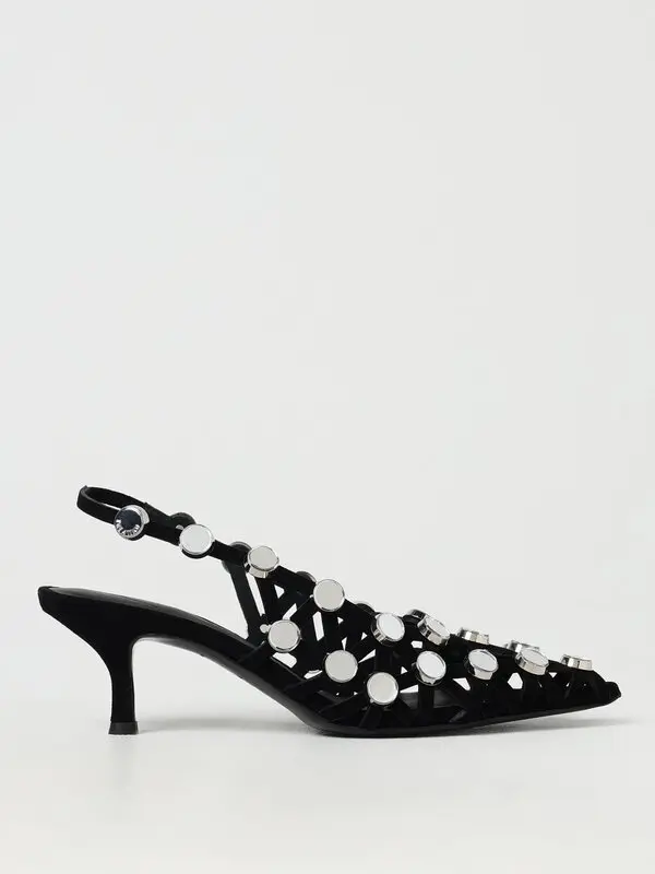 Attico Embellished Slingback Pumps