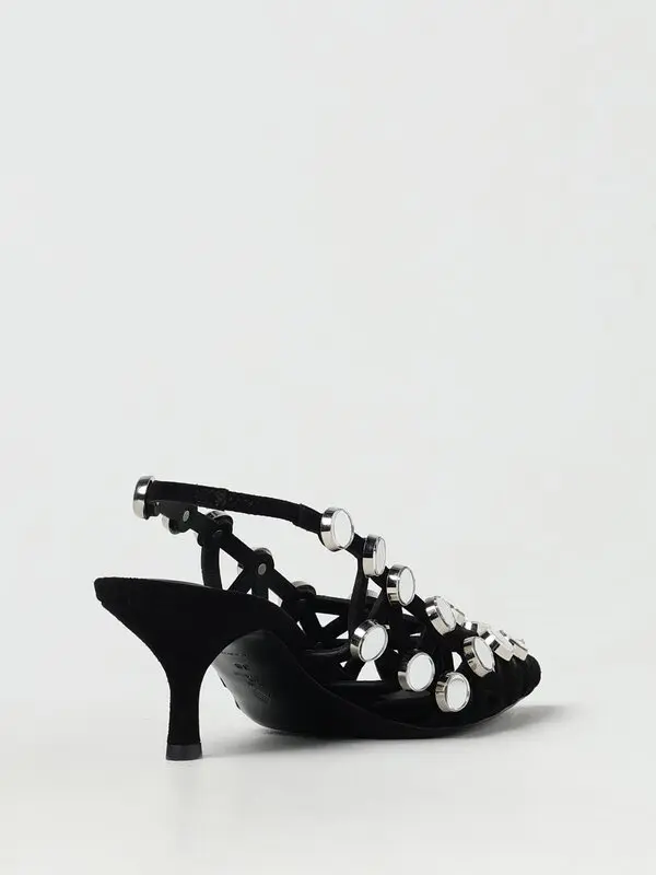 Attico Embellished Slingback Pumps