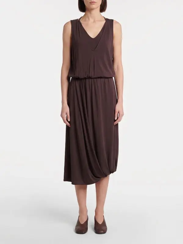LEMAIRE Viscose Blend Midi Dress