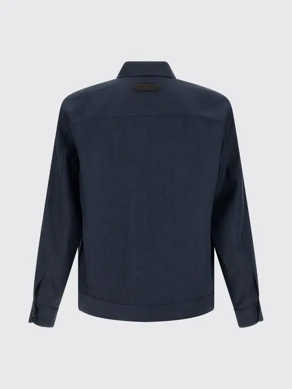 Brioni Linen And Wool Overshirt
