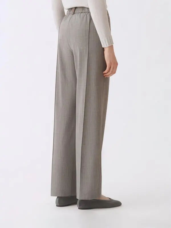 Fabiana Filippi Tailored Wide-leg Trousers - Grey