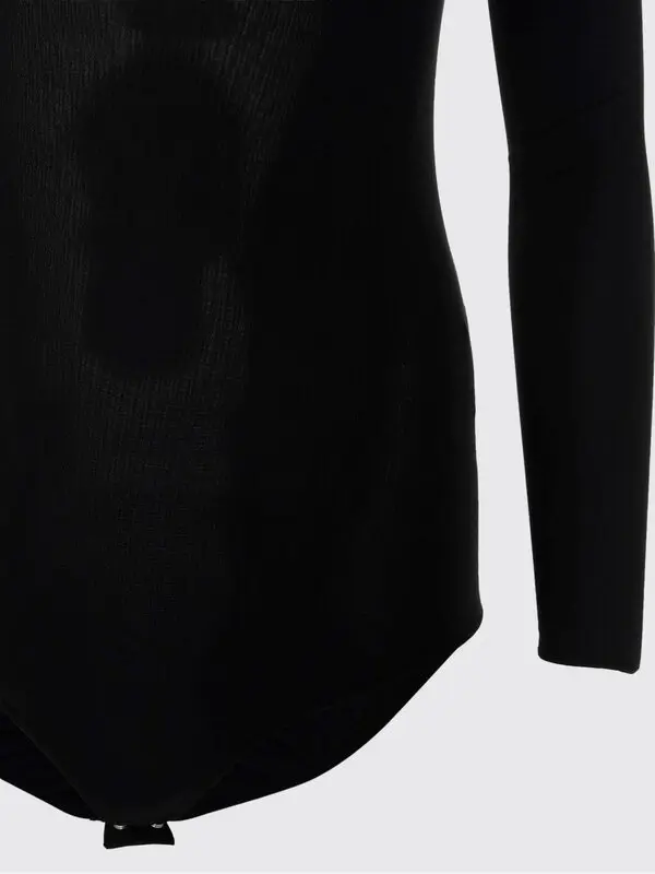 MAISON MARGIELA Long-sleeve Bodysuit - Black