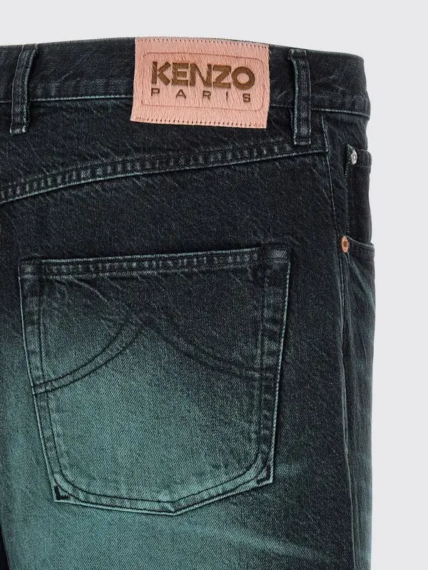 Kenzo Wide Leg Denim Jeans