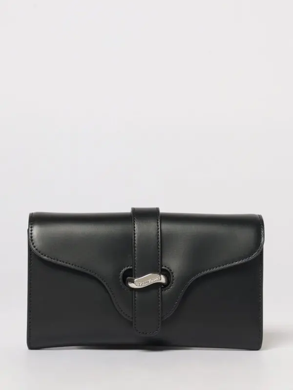 Emporio Armani Mini Leather Bag - Black