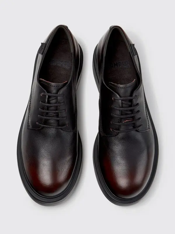 Camper Dean Lace-up Shoes With Abstract Print
