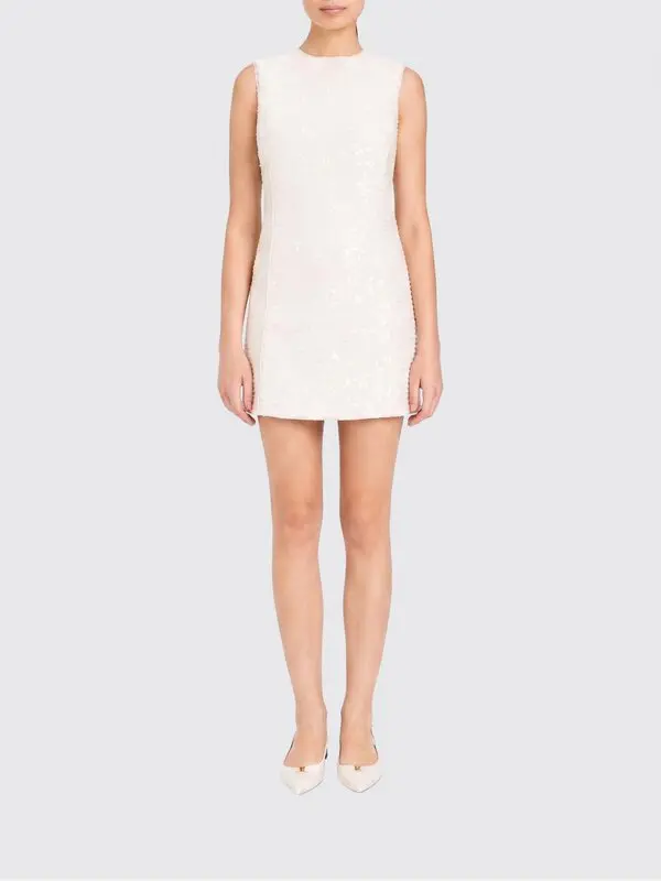 TWINSET Sleeveless Sequin-embroidered Sheath Minidress