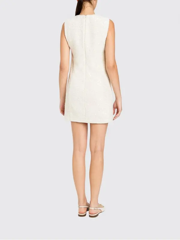 TWINSET Sleeveless Sequin-embroidered Sheath Minidress