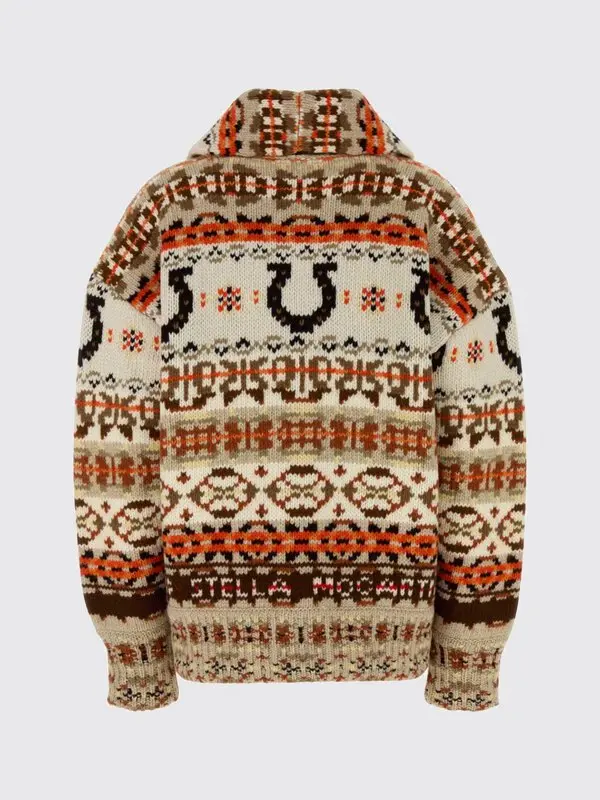 Stella McCartney Jacquard Virgin Wool Cardigan