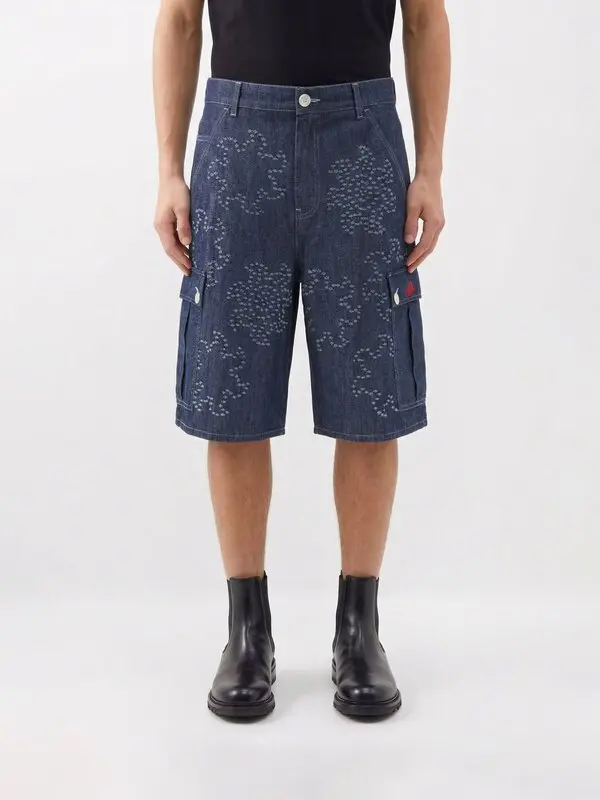 Marni Cotton Denim Shorts