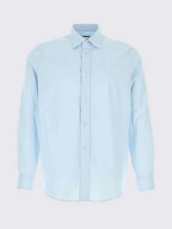 JIL SANDER Classic Cotton Shirt - Sky