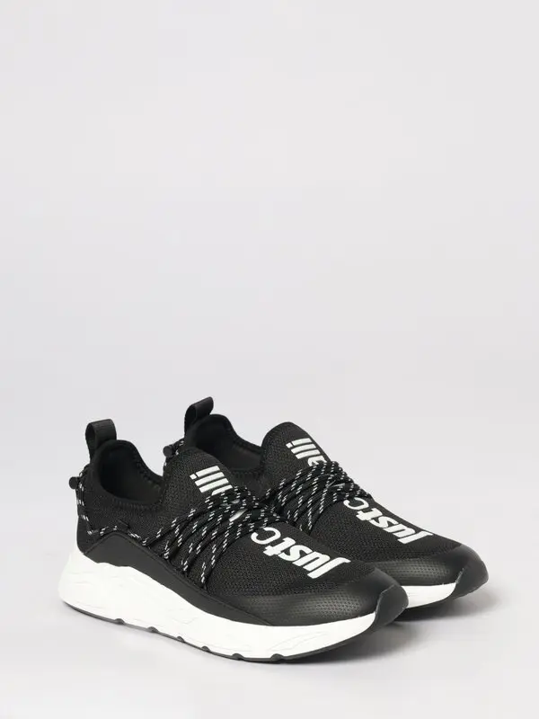 Just Cavalli Mesh And Rubber Sneakers
