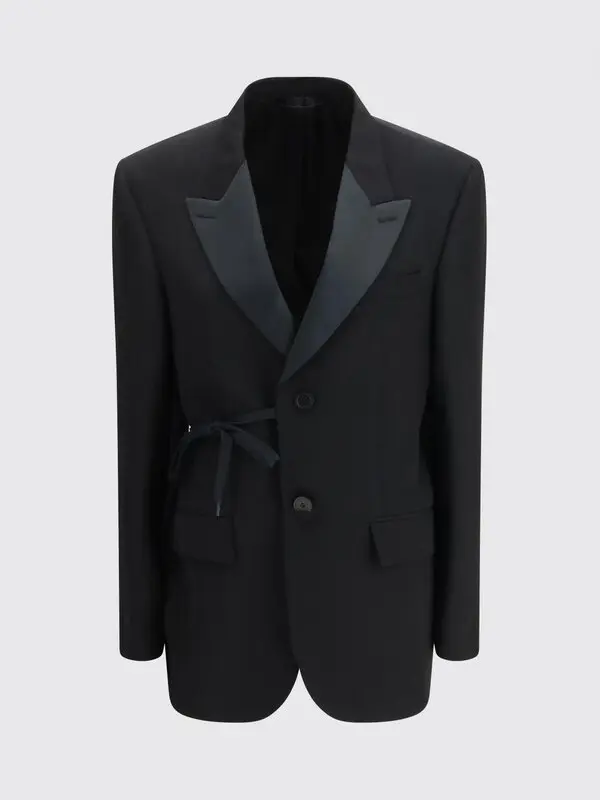 Balenciaga Double Breasted Wool Blazer