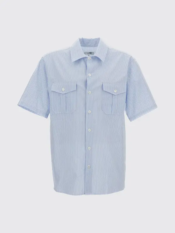 MAISON MARGIELA Striped Cotton Shirt