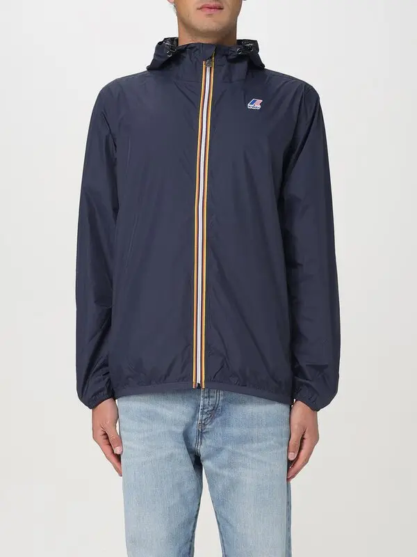K-WAY Zip-up Hooded Jacket - Navy